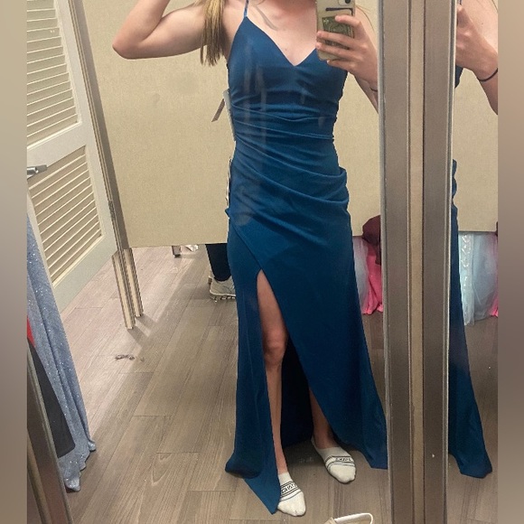 Dresses | Size Xs With Tags Teal Prom Dress | Poshmark